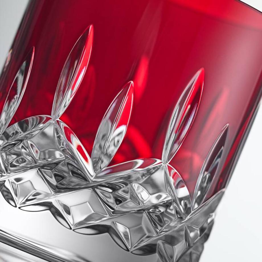 Lismore Red Tumbler Straight 180ml, Set of 2 - Waterford®